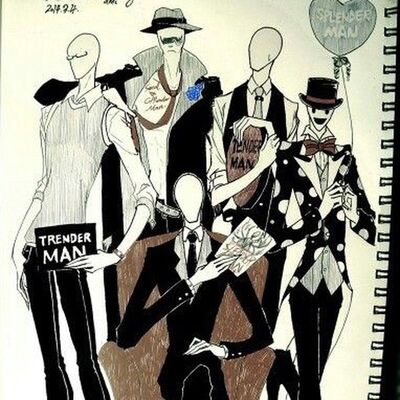 ฆาตกรต่อเนื่องสาวเย็นชากับเสาไฟฟ้าห้าตัว(slender brother × oc): ฟิคฟรี ...