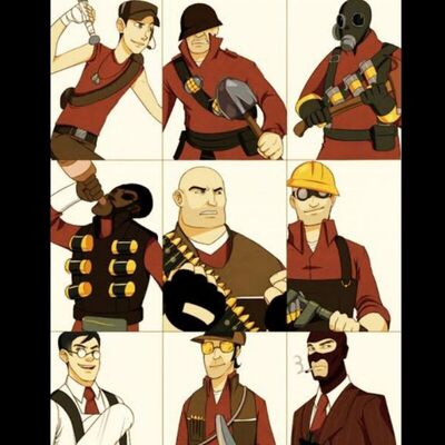 (au) Team Fortress 2 โรงเรียนสุดแปลก//tf2: ฟิคฟรีสไตล์ (แชท)