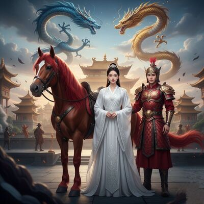 ศึกรบภพรักเทพสวรรค์: นิยายรักจีนโบราณ