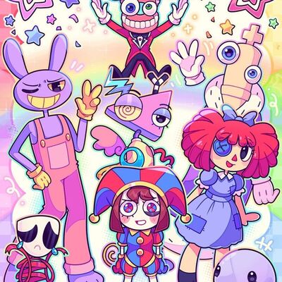 the amazing digital circus (นรกแตก!!): แฟนตาซี เกมออนไลน์ ต่างโลก (แชท)