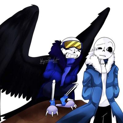 Birdtale sans × Vampire sans: ฟิค Boy Love (บรรยาย)