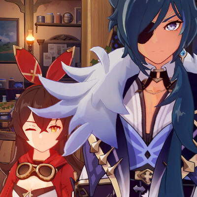 ตอนพิเศษ : ไม่ใช่เพราะเป็นอัศวิน Kaeya x amber: สัพเพเหระ