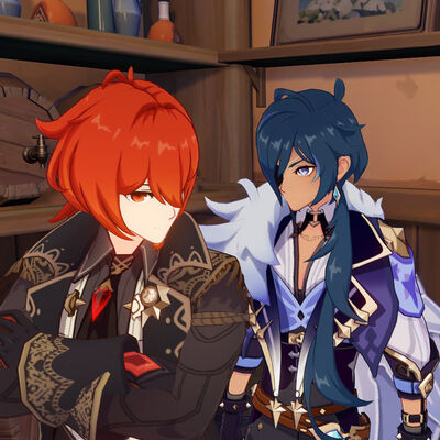 [Genshin Impact fiction : Luckae] หิมะย่ำรุ่ง - One shot #4 : T or D ...