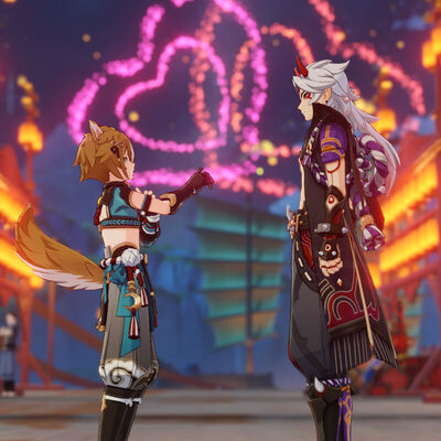 นายโอนิซื่อบื้อกับชิบะสุดแสบ: ฟิค Boy Love (แชท)