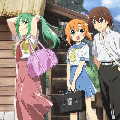 Higurashi แว่วเสียงเรไร (Rena x Mion): ฟิค Love Novel (แชท)